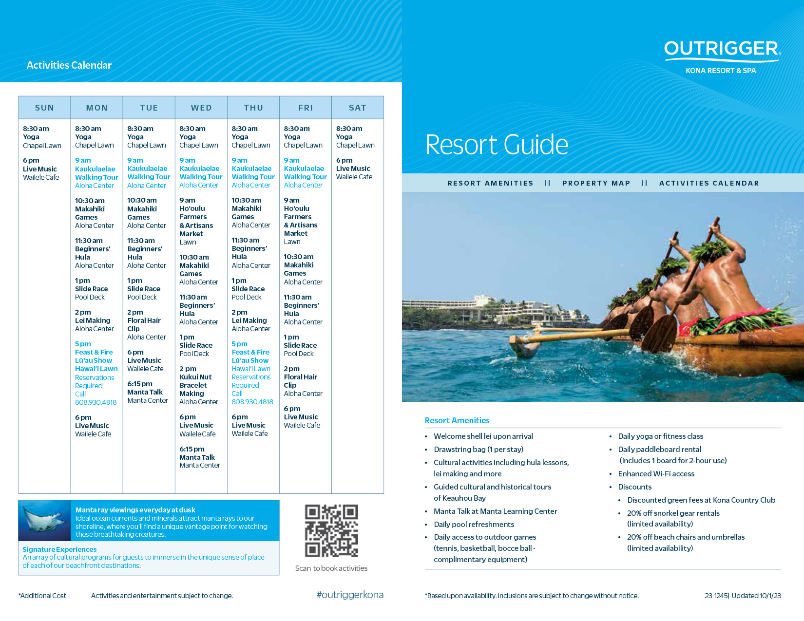 Guest Activity Calendar